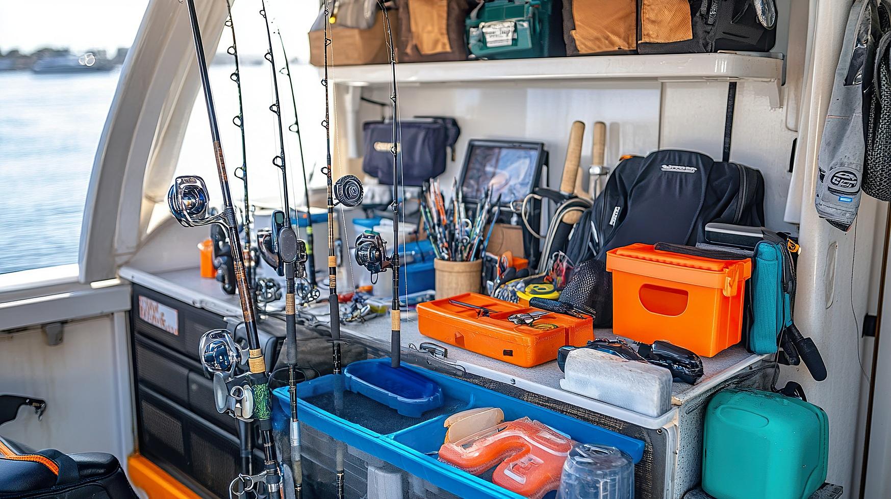 Tips to Organize Gear Onboard Your Fishing Boat | Clark Marine Sales